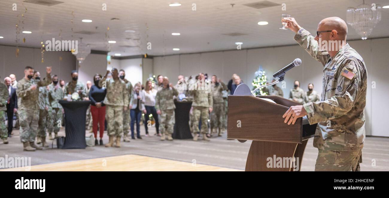 Space Operations Command 2nd USSF Birthday Celebration (2 Stock Photo ...