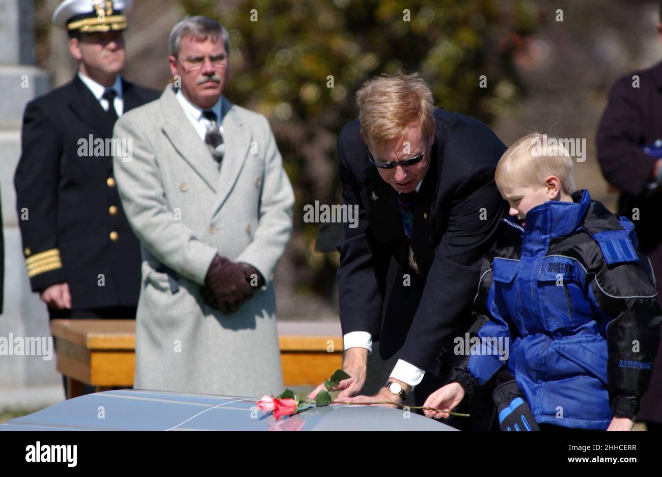 Space Shuttle Columbia funeral -e Stock Photo - Alamy