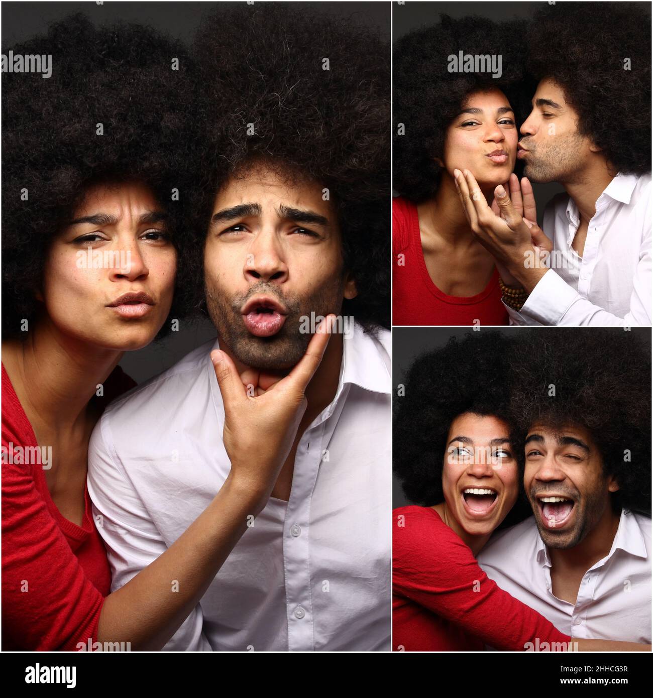 Beautiful happy Love Couple Together Stock Photo - Alamy