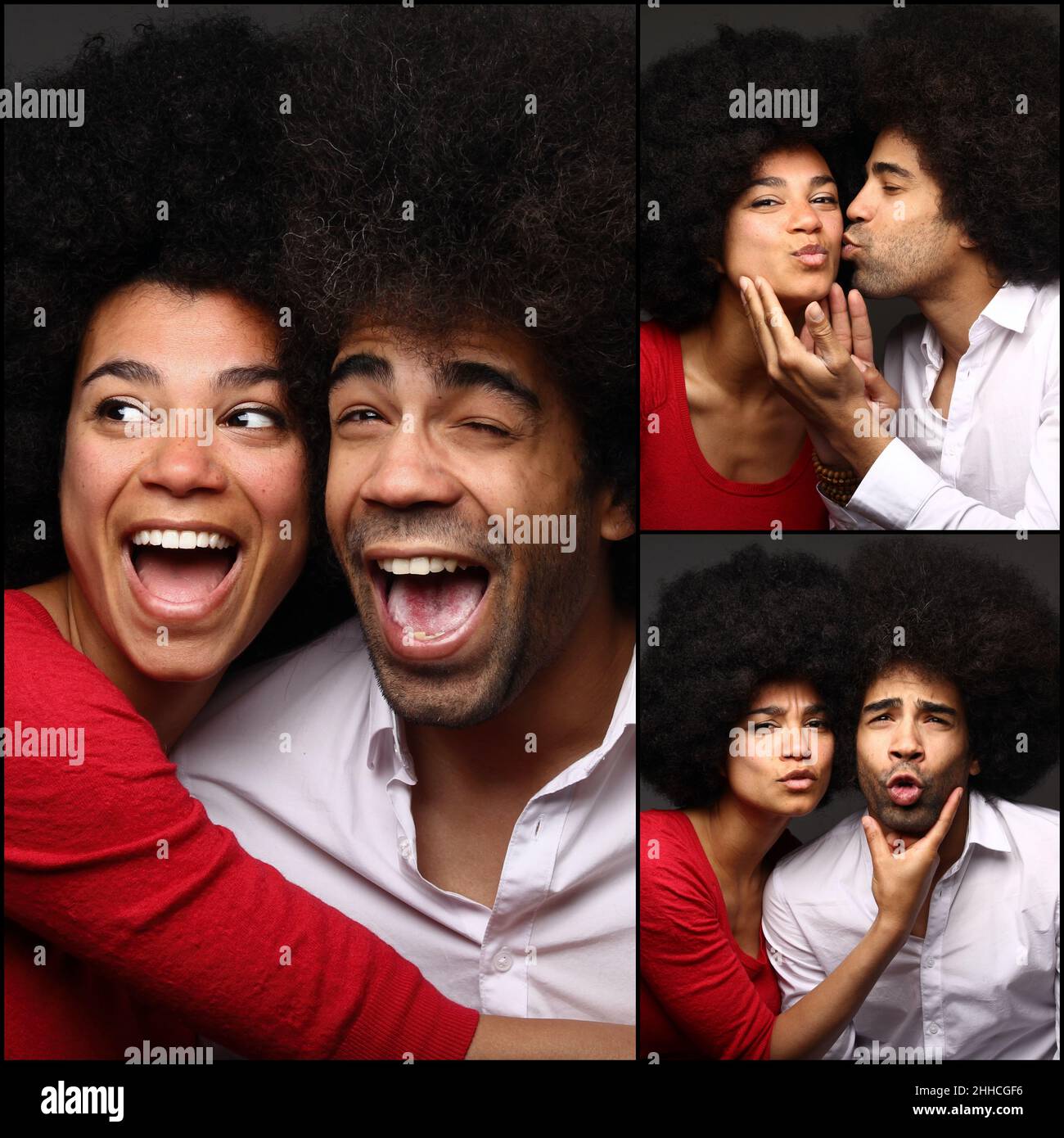 Beautiful happy Love Couple Together Stock Photo - Alamy