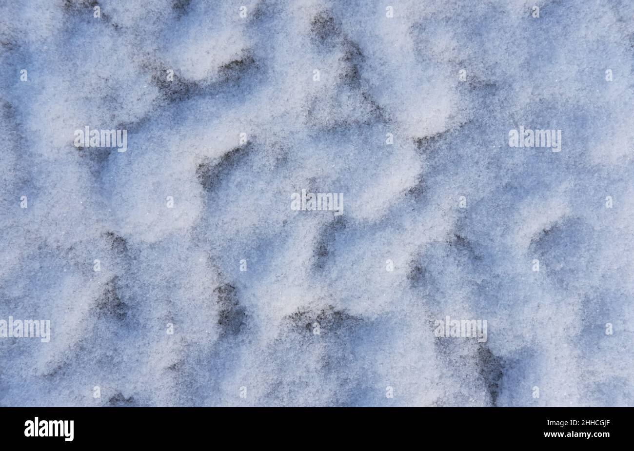 Snow patterns in the sand. Winter snow texture background Stock Photo ...