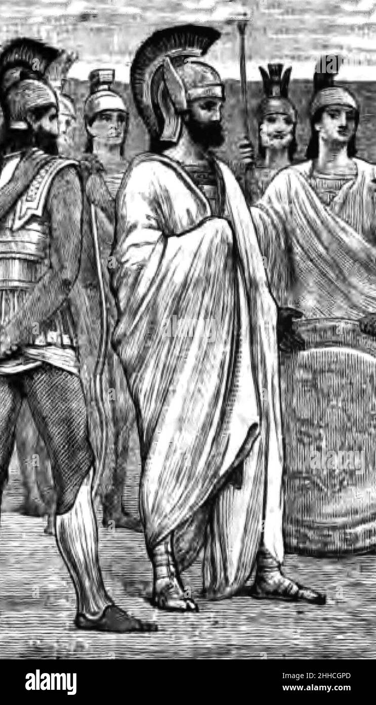 Spartan king hi-res stock photography and images - Alamy