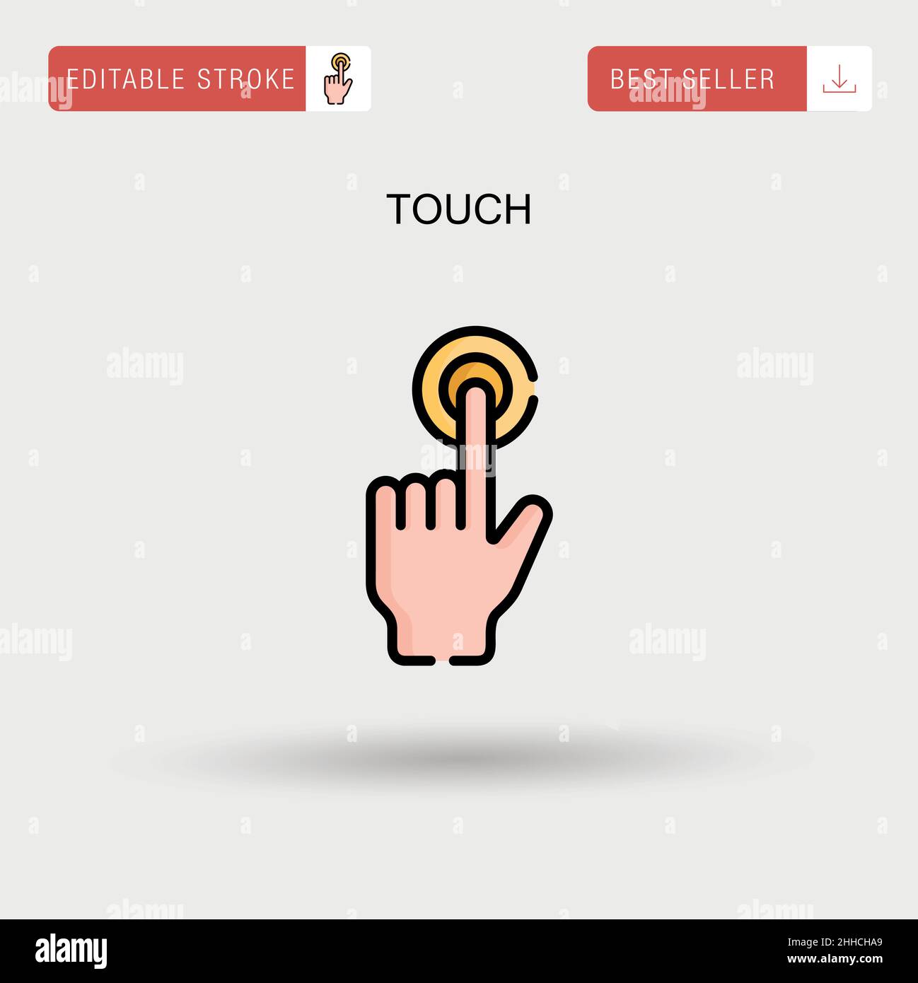 Care touch Stock Vector Images - Alamy