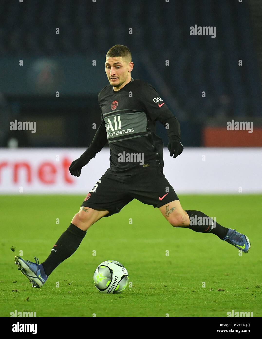Paris Saint-Germain's Marco Verratti during the French L1 football ...