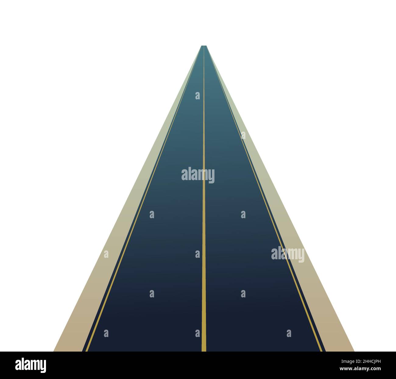 Pathway view Stock Vector Images - Alamy