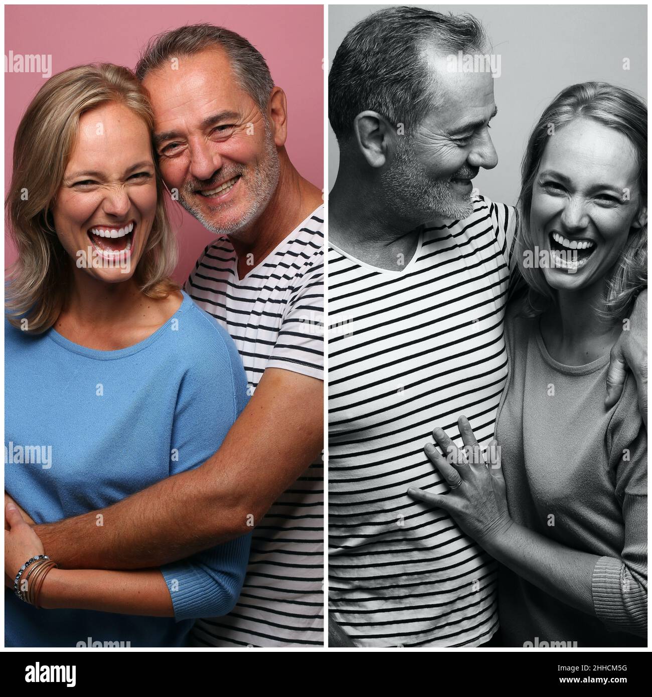 Beautiful happy Love Couple Together Stock Photo - Alamy
