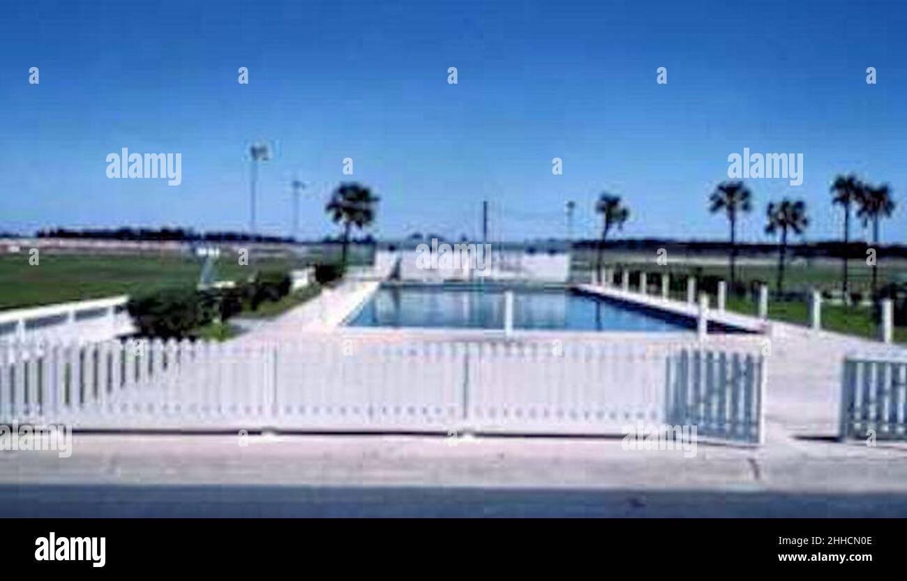 Spence Air Base - Swimming Pool Stock Photo - Alamy
