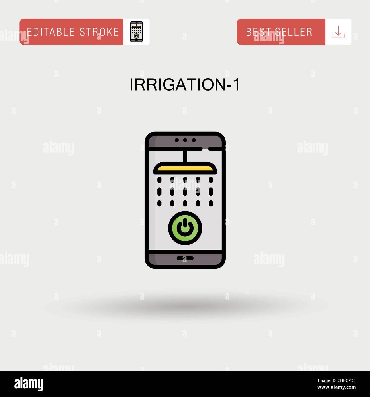 Agriculture farm farming irrigation Stock Vector Images - Alamy