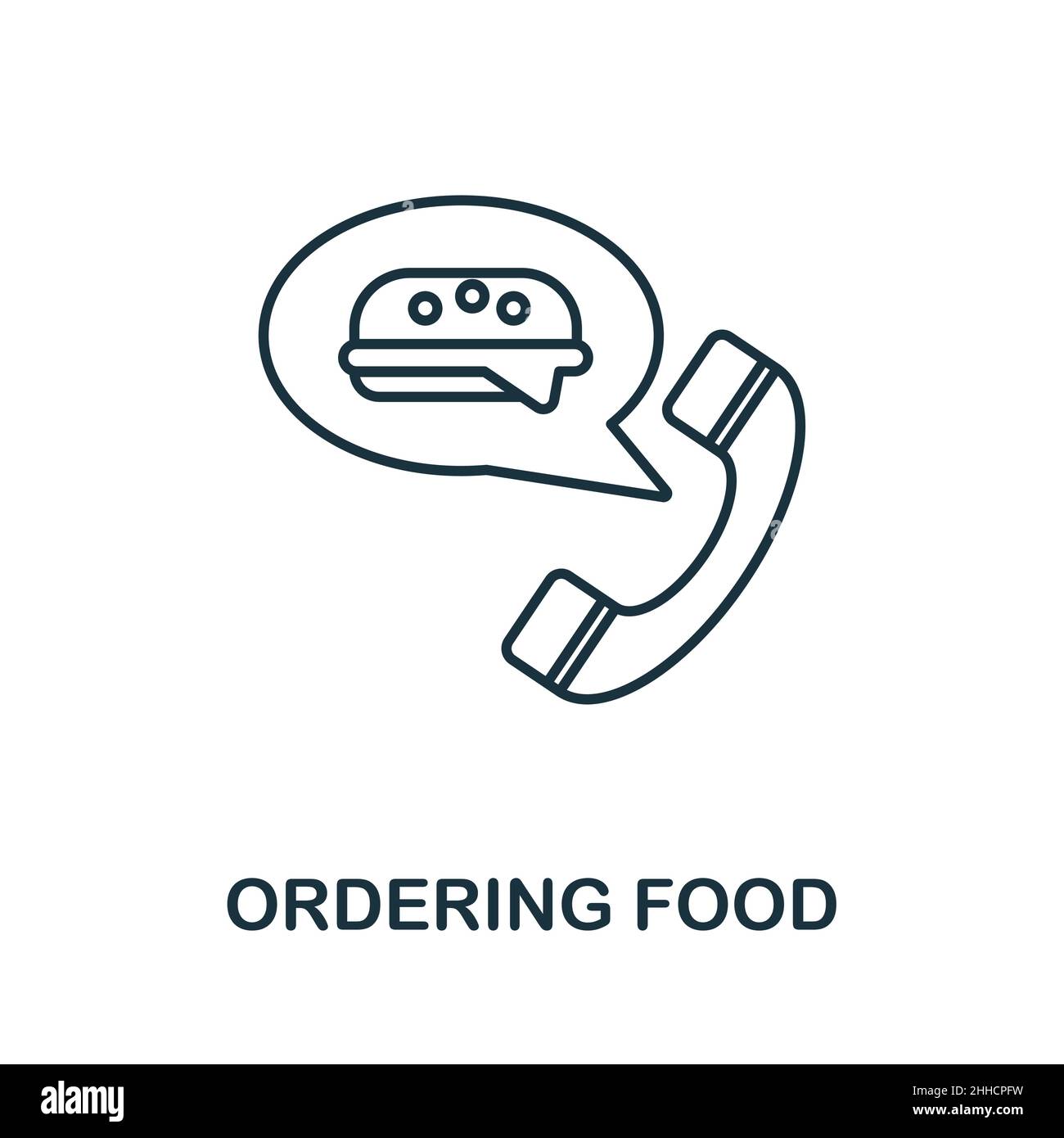 Wine delivery icon linear Stock Vector Images - Alamy