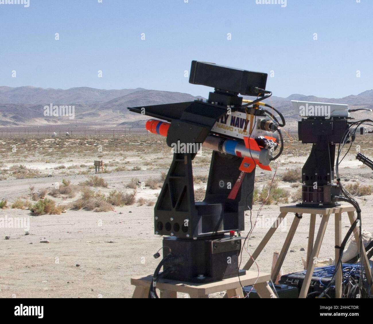 Spike missile loaded on a fixed launcher Stock Photo - Alamy