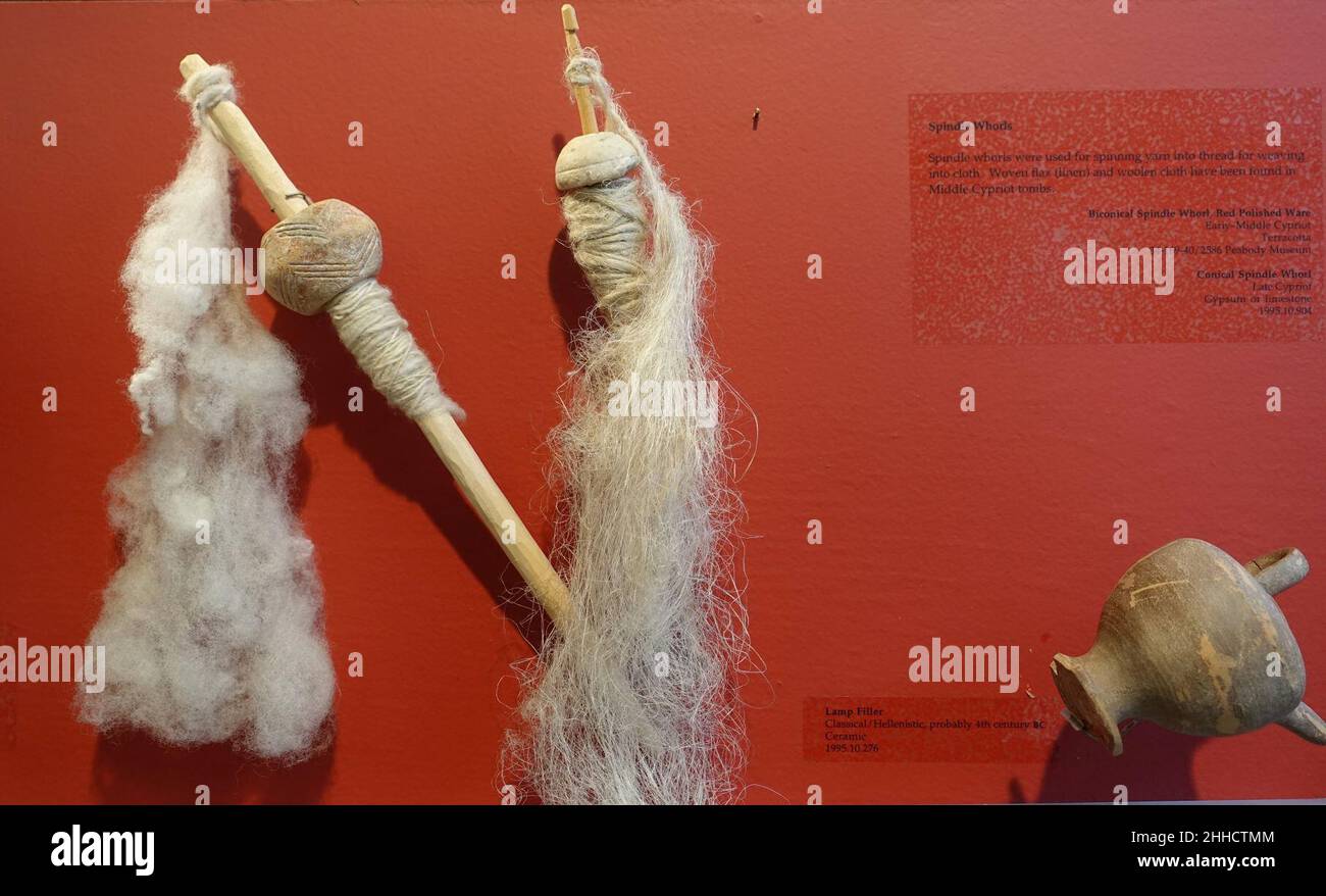 Spindle whorls, (left) biconical, Red Polished Ware, Early-Middle ...