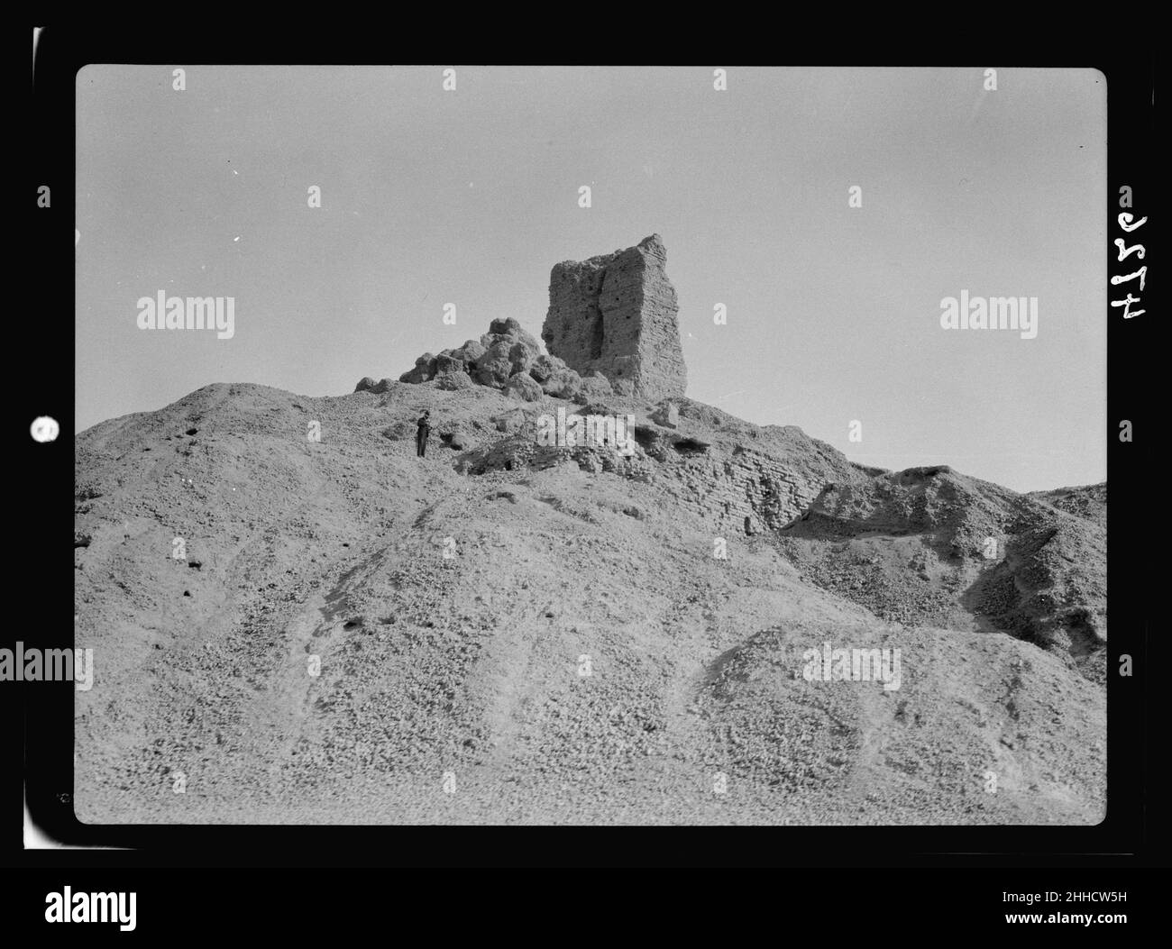 Iraq. Birs Nimrud. (Possibly the Tower of Babel). View from the Tower ...