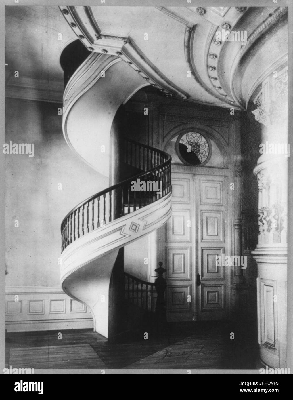 Spiral staircase, Mormon Temple, Salt Lake City, Utah Stock Photo - Alamy