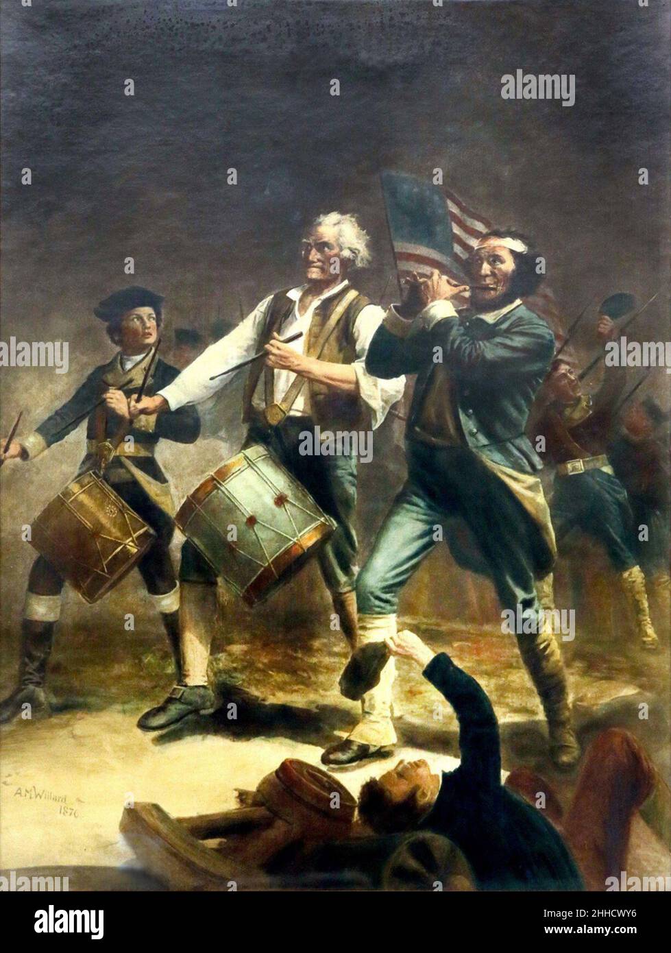 Spirit of 76 Wellington Stock Photo - Alamy