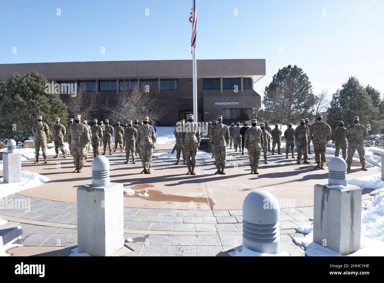 SpOC commander visits Delta 2 (2 Stock Photo - Alamy