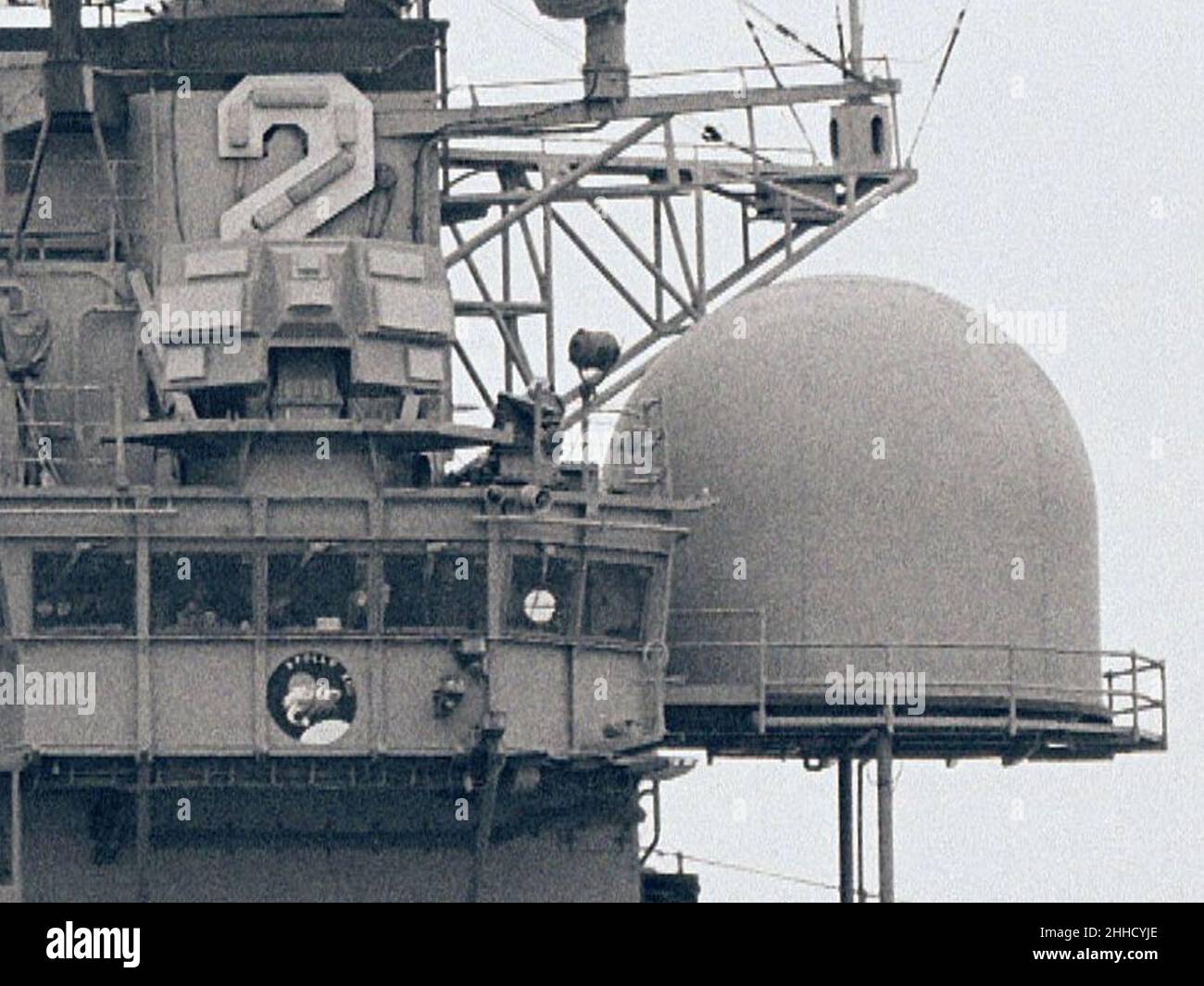 SPN-35 Approach Radar LPH-2 Iwo Jima 1987-02-27 Stock Photo - Alamy