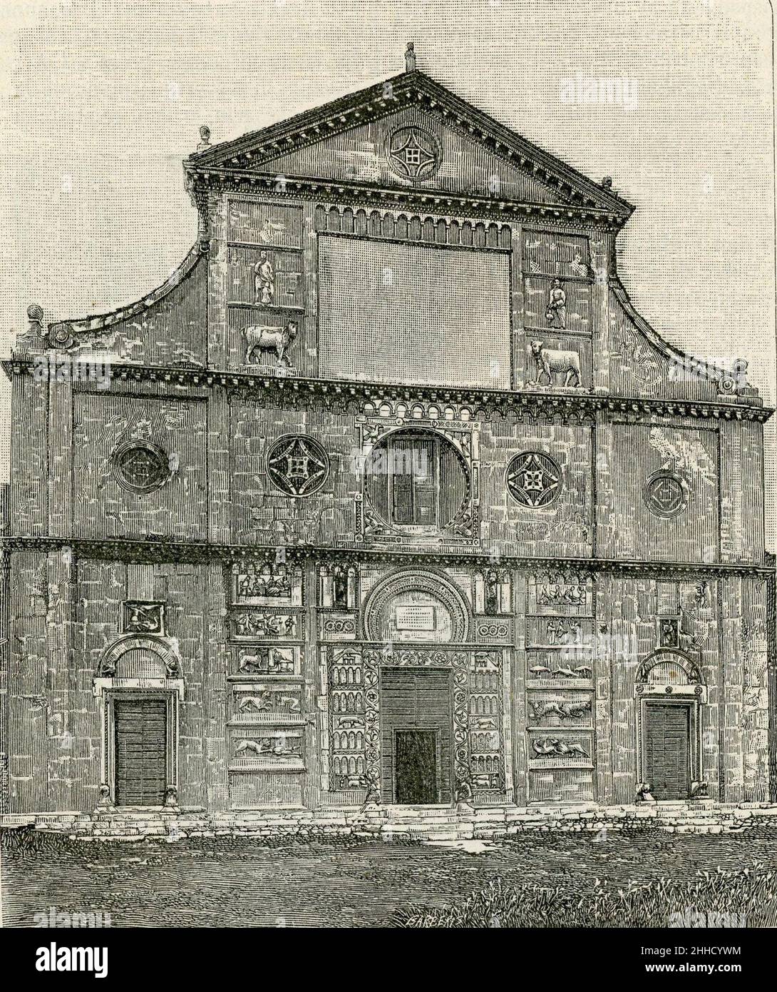 Spoleto chiesa di san pietro hi-res stock photography and images - Alamy