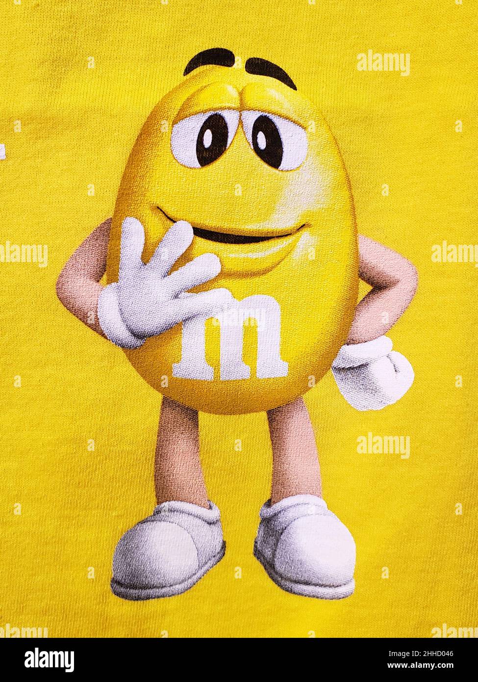 General view of the M&Ms store on Broadway in New York, NY on January ...