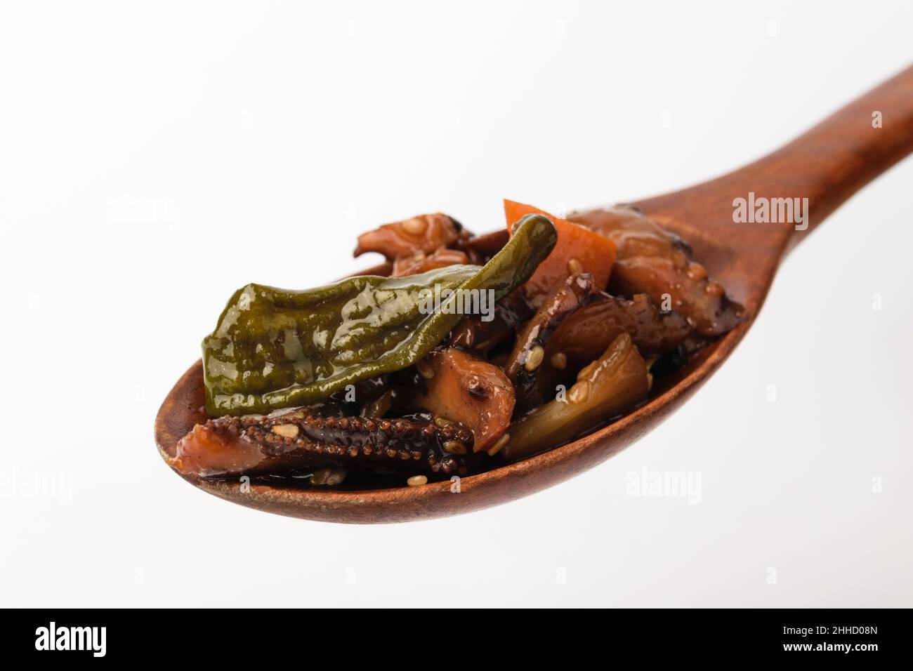Octopus stir fry hi-res stock photography and images - Alamy