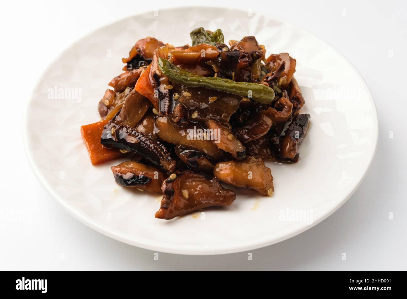 Octopus stir fry hi-res stock photography and images - Alamy