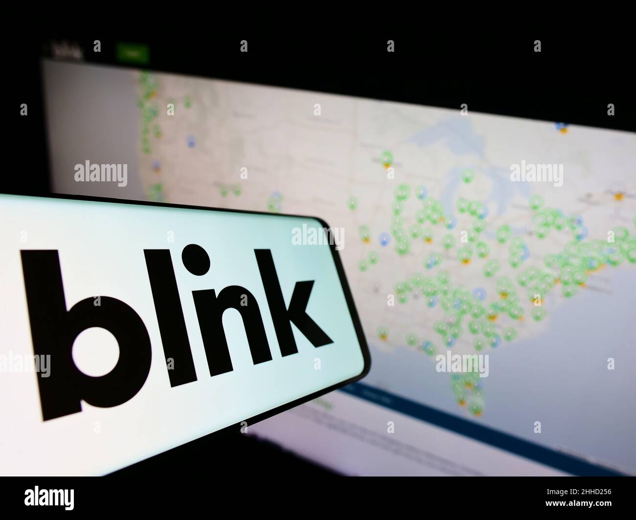 Blink ev logo hi-res stock photography and images - Alamy