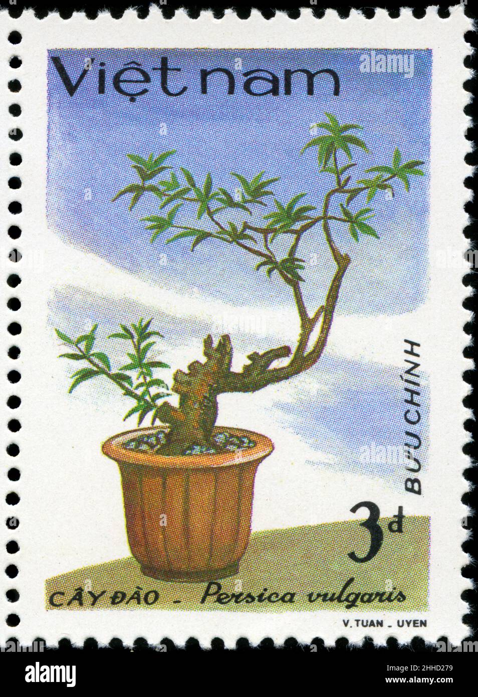 Vietnamese postage stamp hi-res stock photography and images - Alamy
