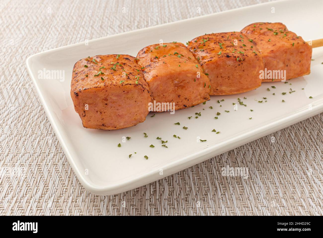 Skewers meat hi-res stock photography and images - Alamy