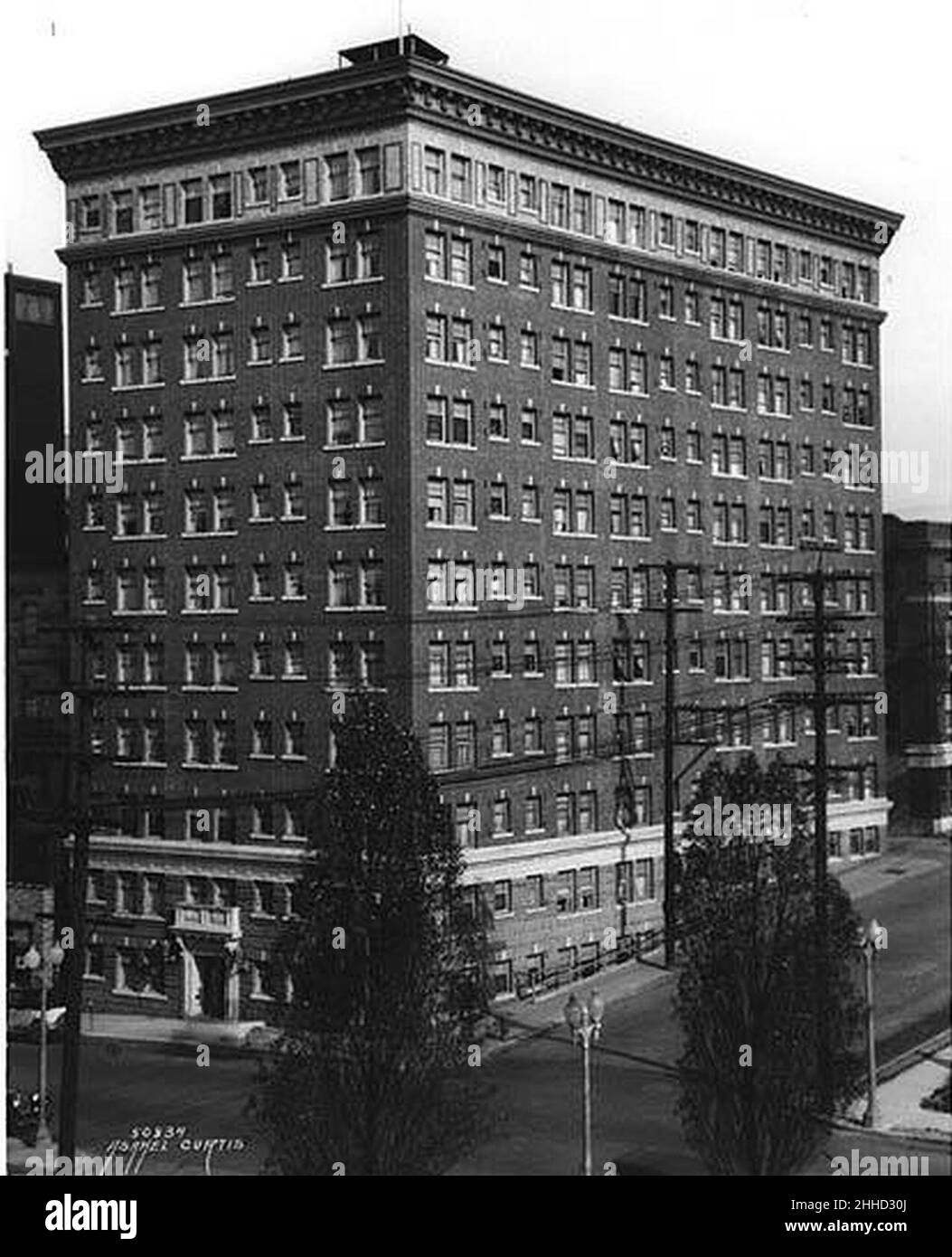 Historic seattle hotel Black and White Stock Photos & Images - Alamy