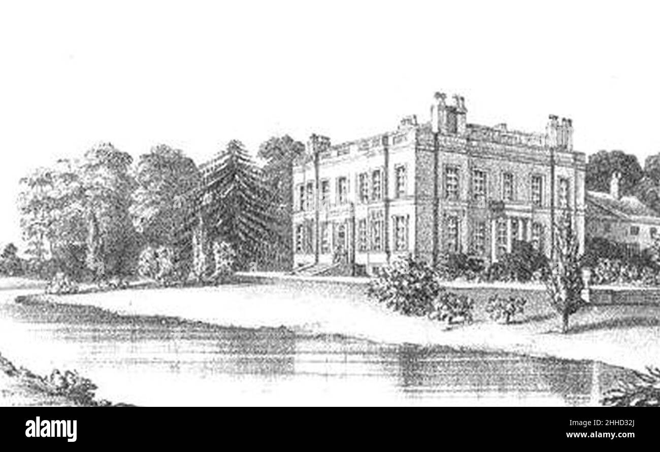 Spring Grove House 18th Century Stock Photo - Alamy