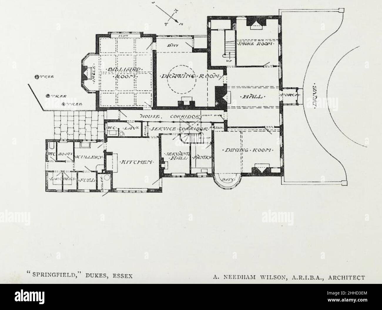 Springfield, Dukes, Essex (floorplan Stock Photo - Alamy