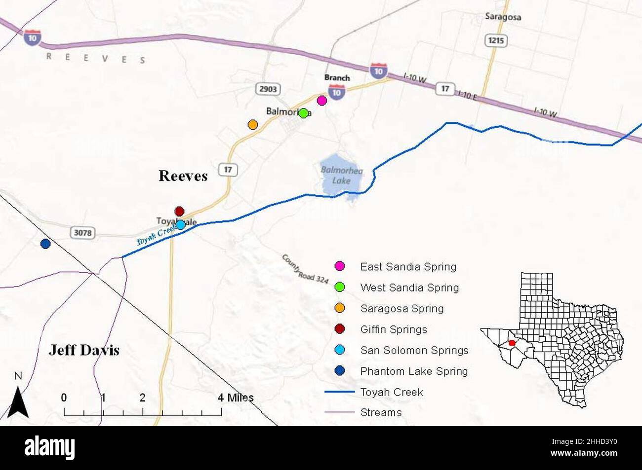 Balmorhea springs hi-res stock photography and images - Alamy
