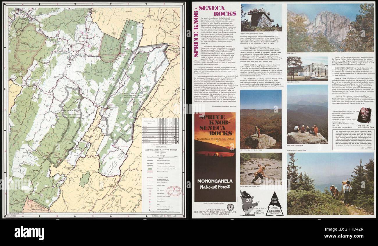 Spruce Knob-Seneca Rocks National Recreation Area, Monongahela National ...