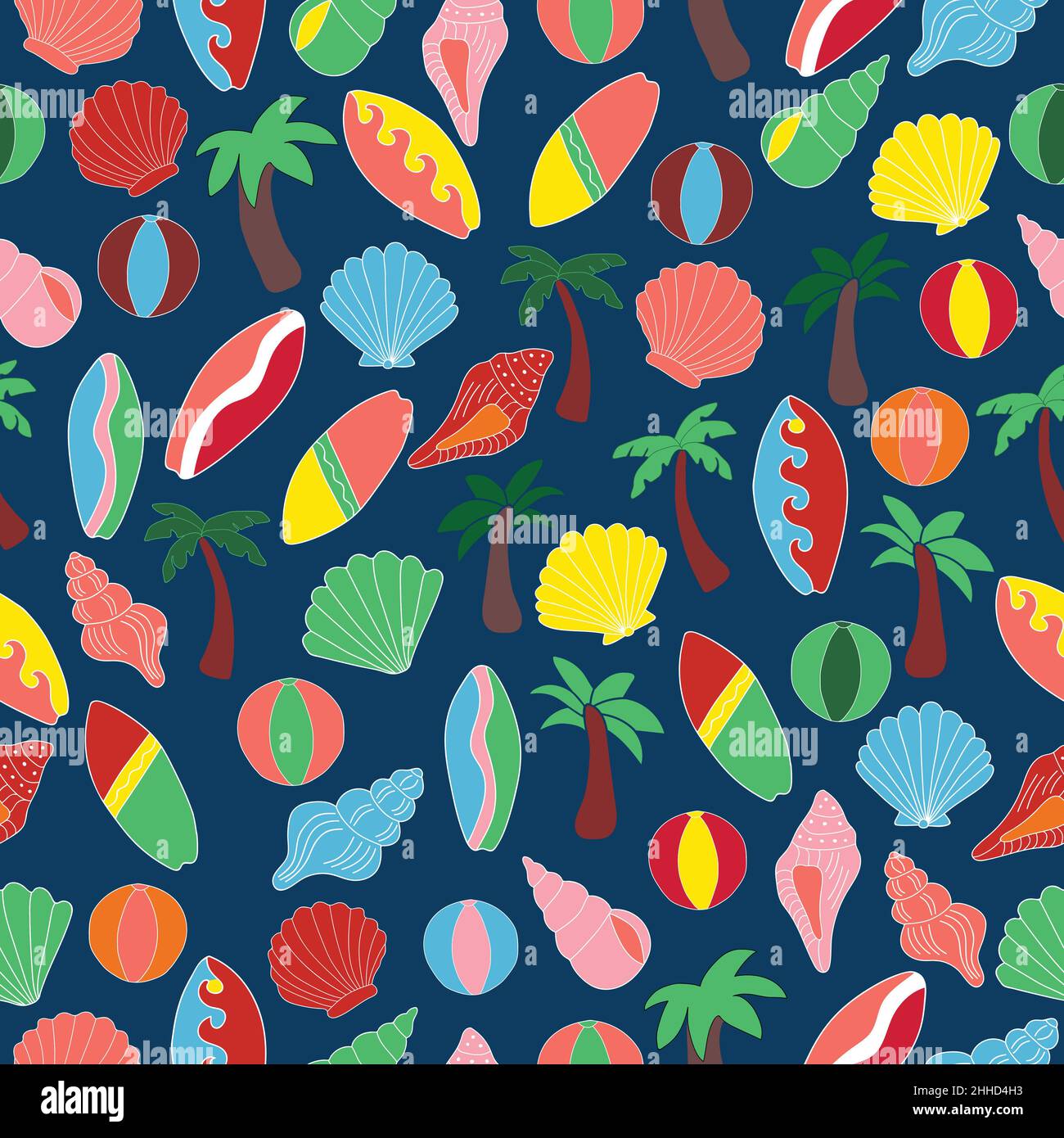 Seaside novelty Stock Vector Images - Alamy