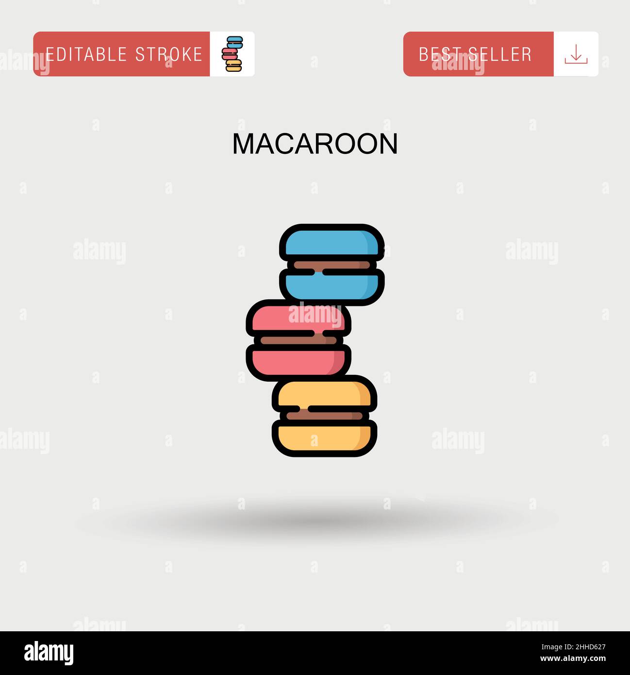 Macaroons france Stock Vector Images - Alamy