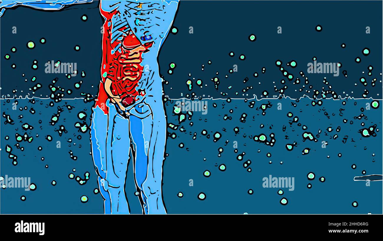 3d illustration in comic style - Immunity Against Diseases with ...