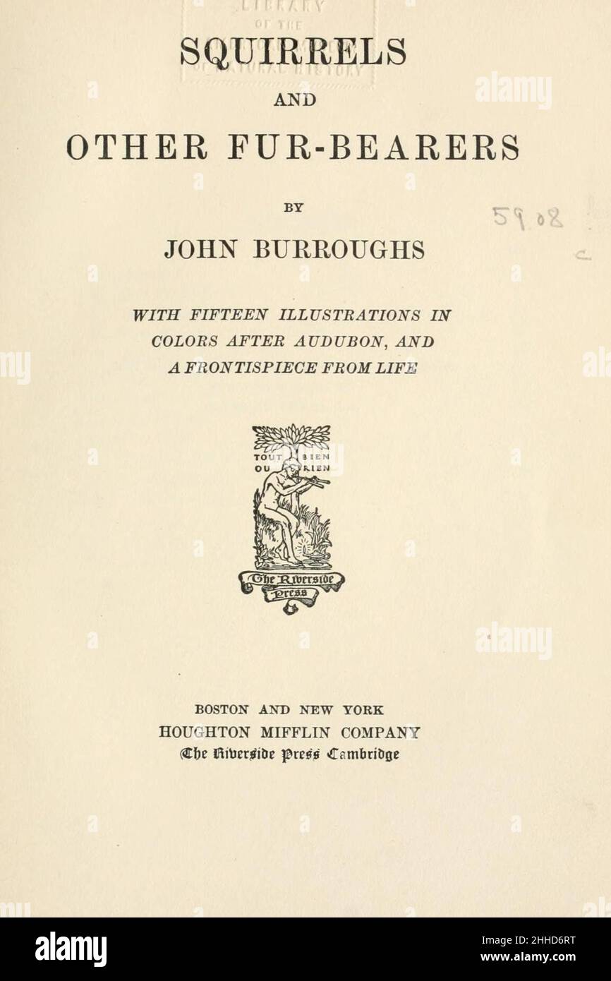 Squirrels and other fur-bearers Stock Photo - Alamy