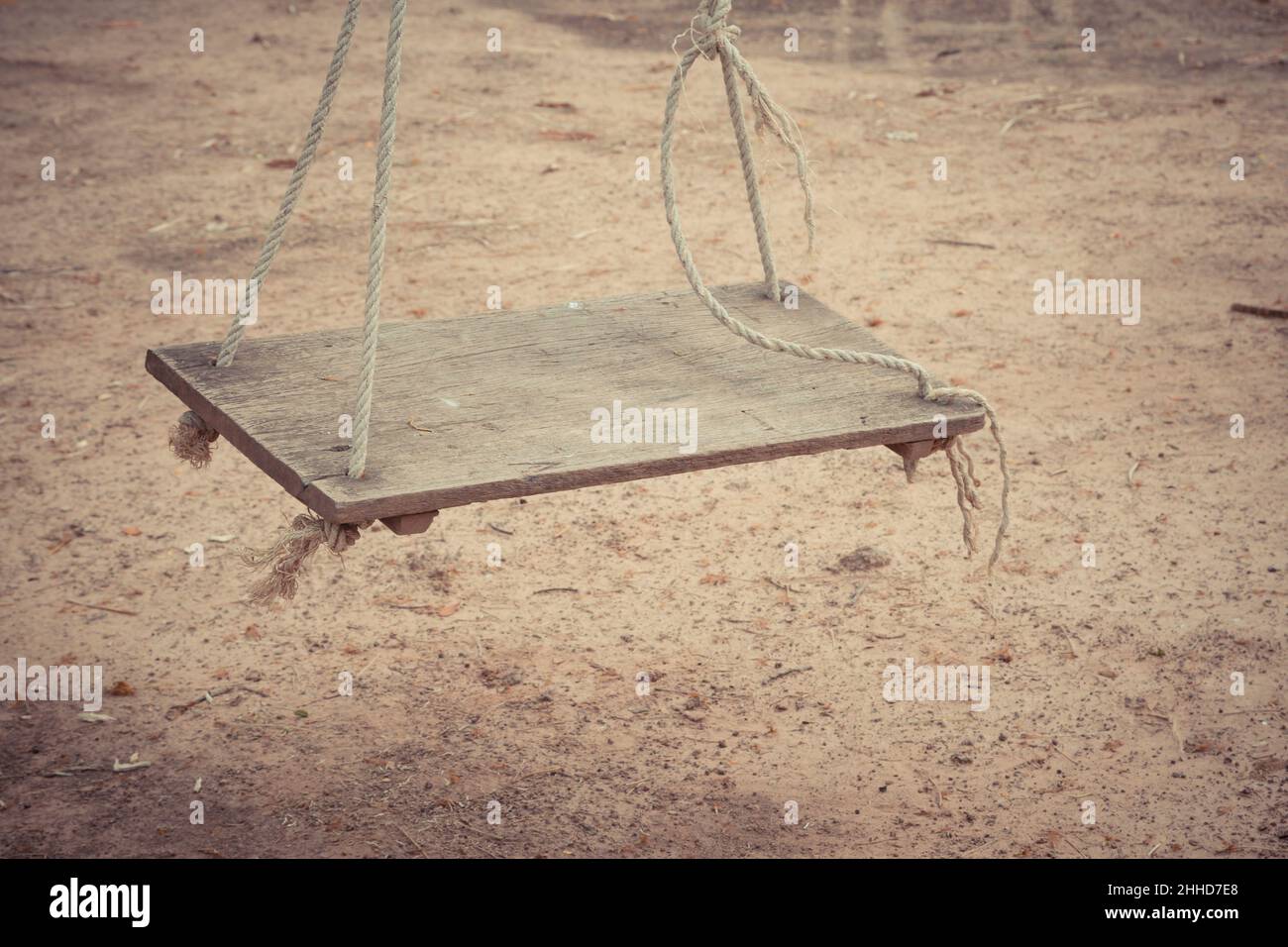 Old wooden swing hi-res stock photography and images - Alamy