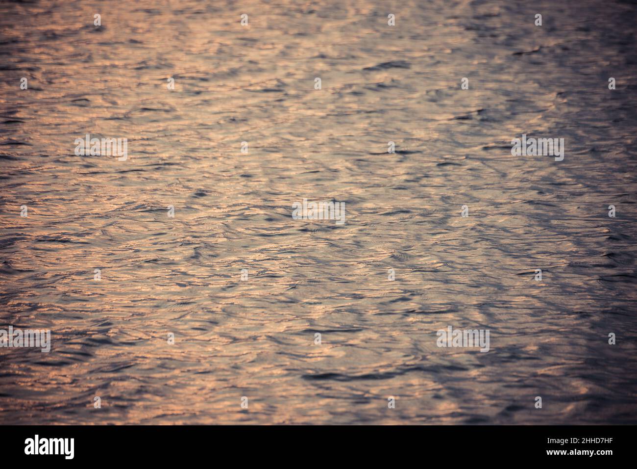 beautiful water wave pattern sunset with nice harmonic structure and ...