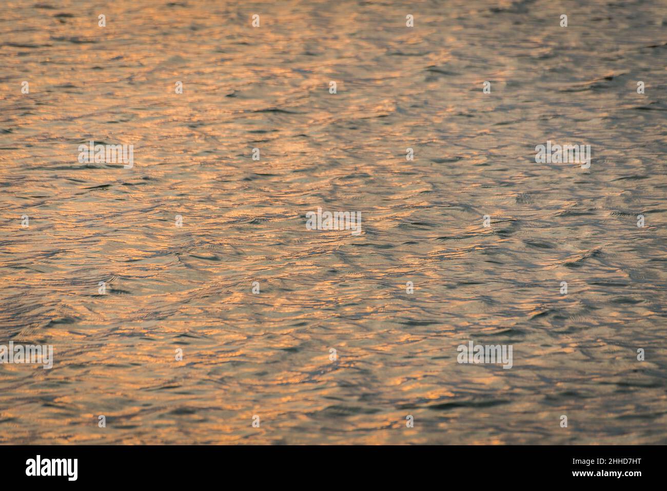 beautiful water wave pattern sunset with nice harmonic structure and ...
