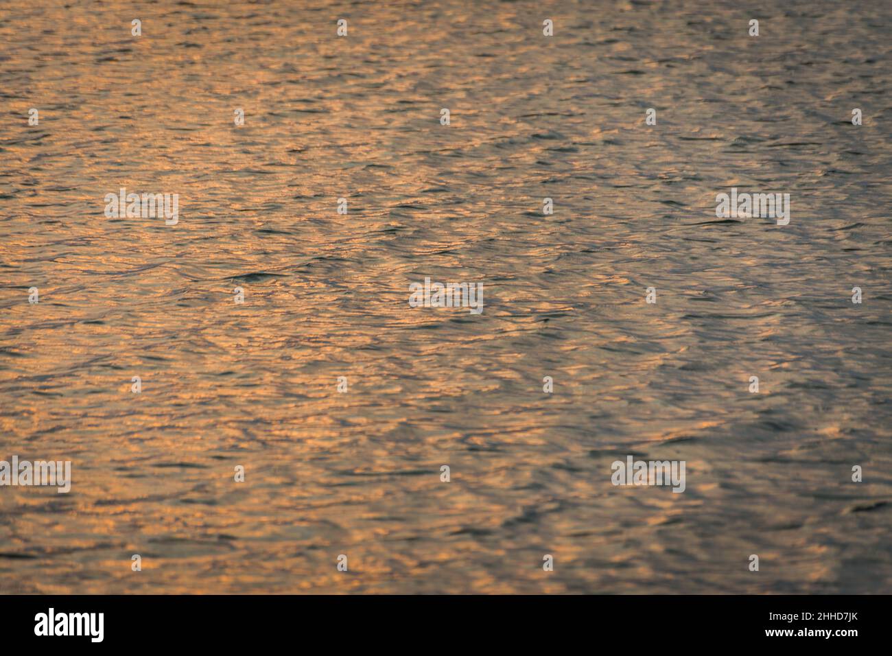 beautiful water wave pattern sunset with nice harmonic structure and ...