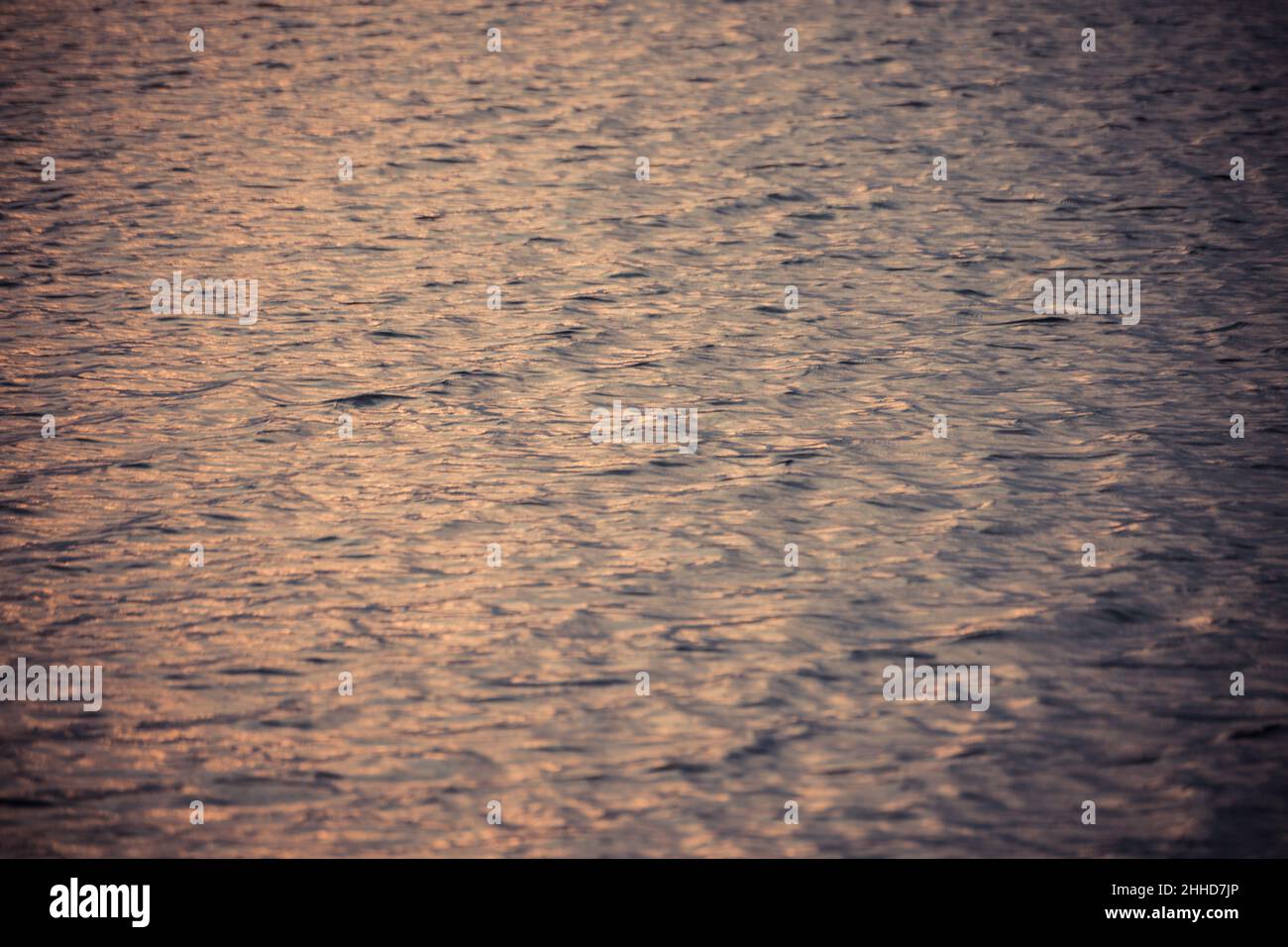 beautiful water wave pattern sunset with nice harmonic structure and ...