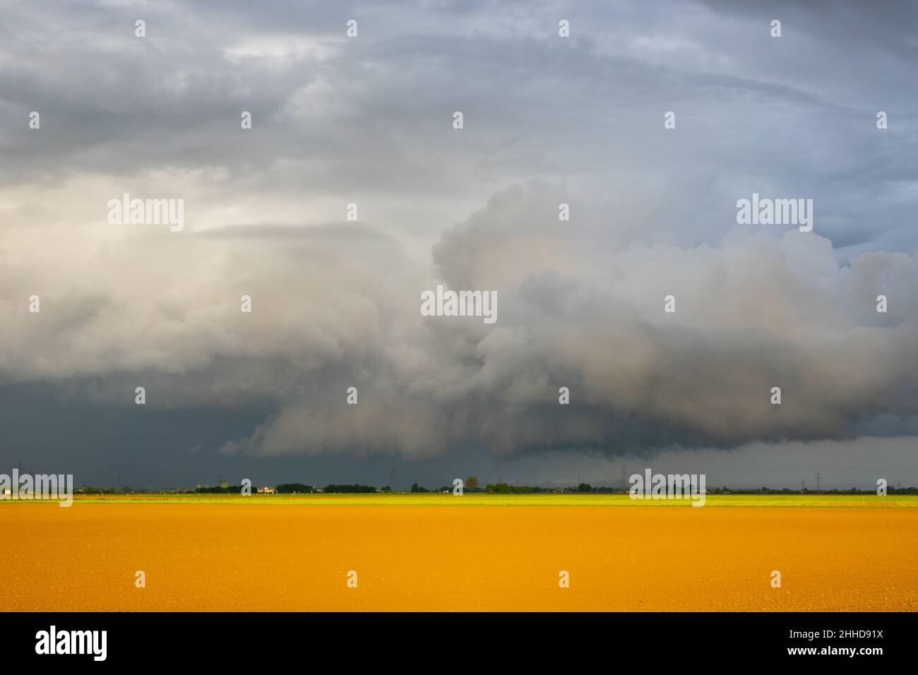 Cloud images with rain clouds and storm clouds in the landscape Stock ...