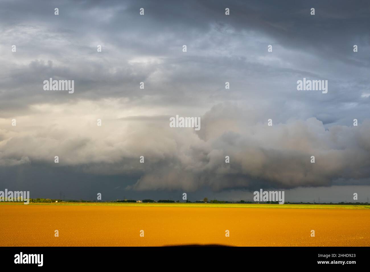 Cloud images with rain clouds and storm clouds in the landscape Stock ...
