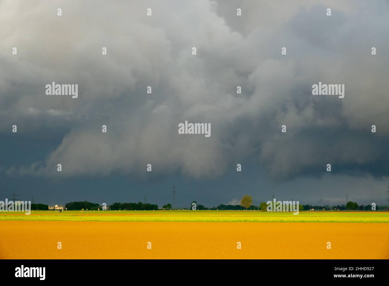 Cloud images with rain clouds and storm clouds in the landscape Stock ...
