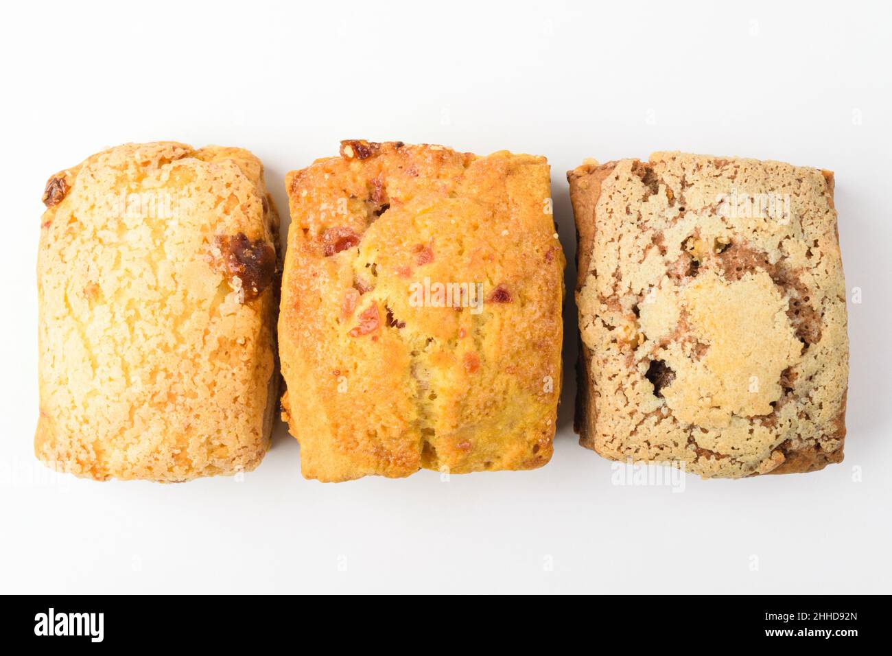Scones on a white background Stock Photo - Alamy