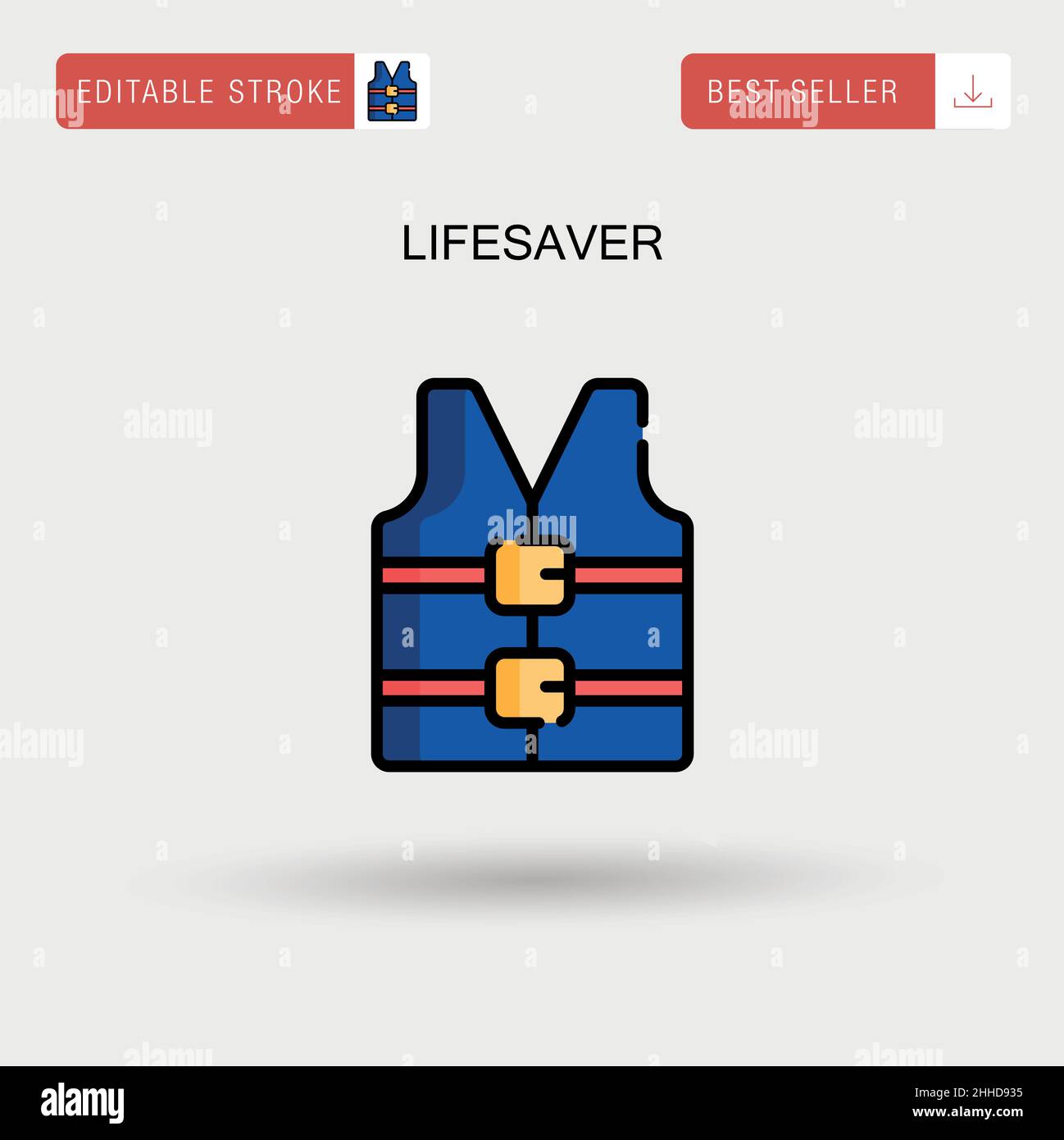 Cartoon lifesaver hi-res stock photography and images - Alamy