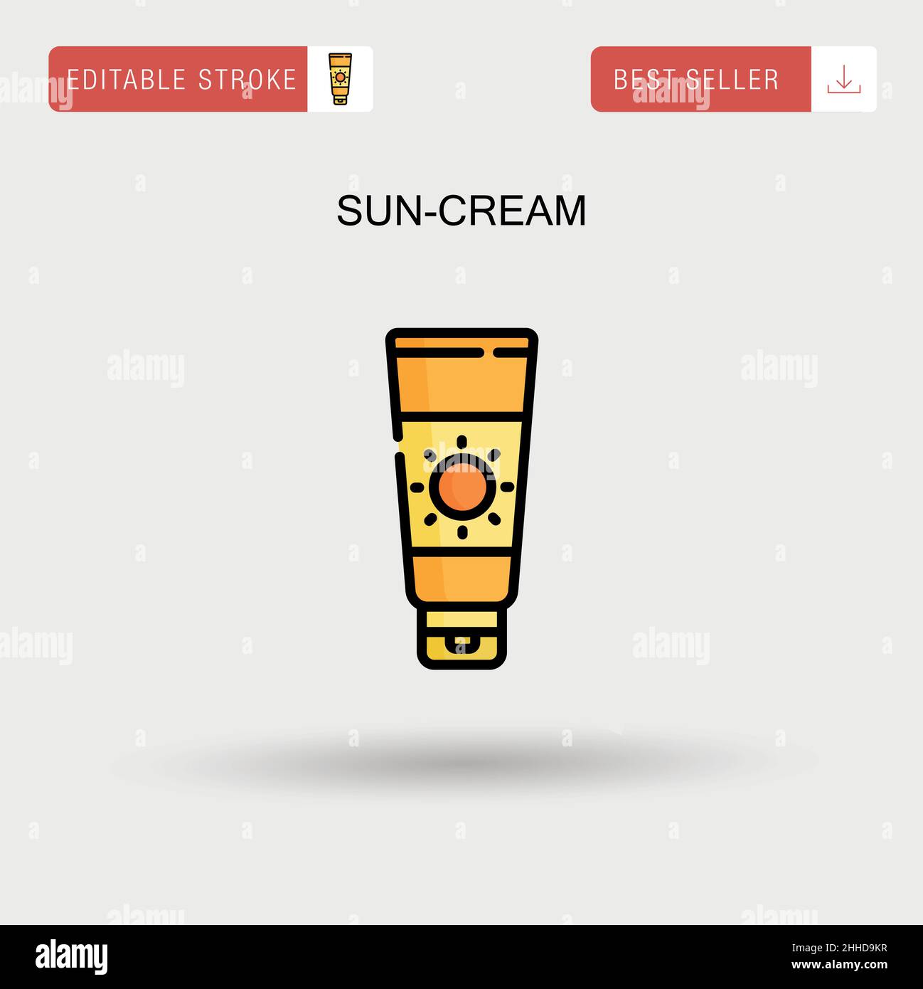 Woman Sun Cream Face Stock Vector Images - Alamy