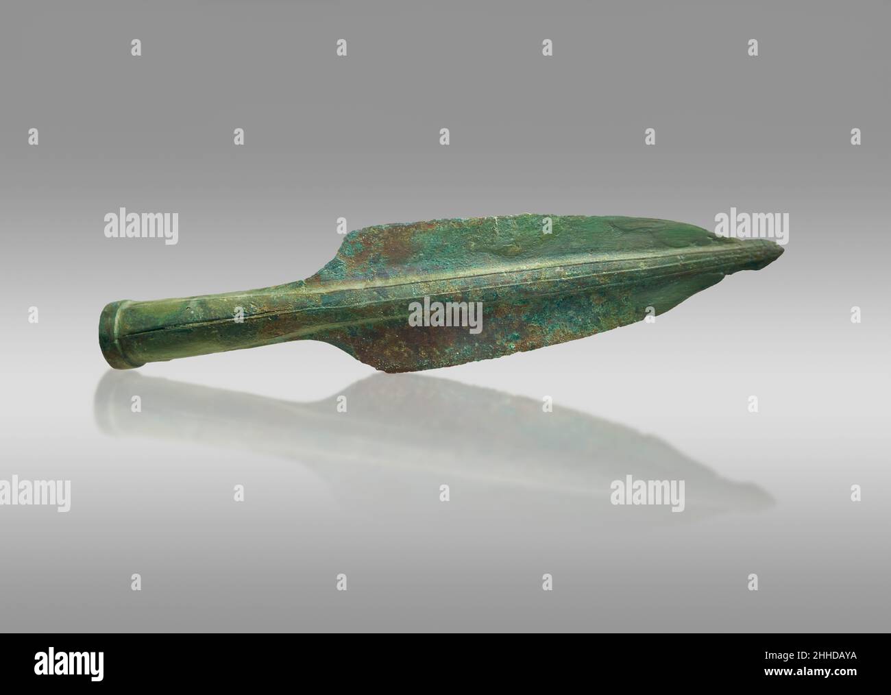 Mycenaean bronze spear head hi-res stock photography and images - Alamy