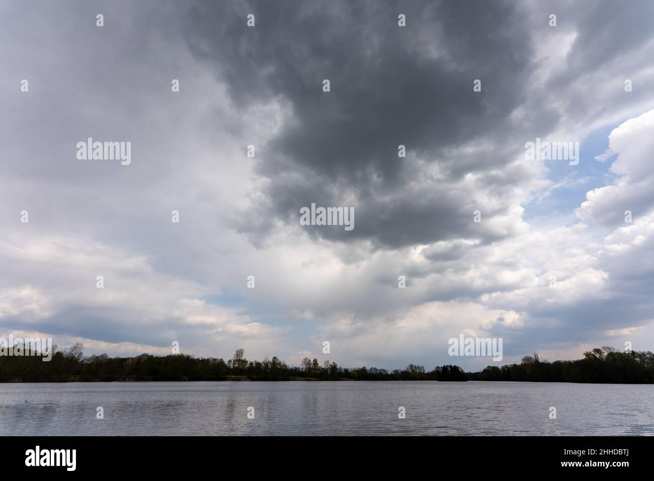 Cloud images with rain clouds and storm clouds in the landscape Stock ...
