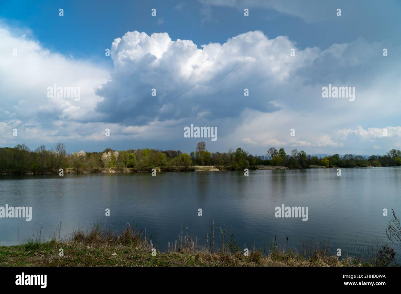 Cloud images with rain clouds and storm clouds in the landscape Stock ...